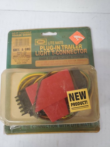 Hoppy (255) 84-91 Plug-In Simple Trailer Hitch Wiring Kit S10 GMC S15 ...