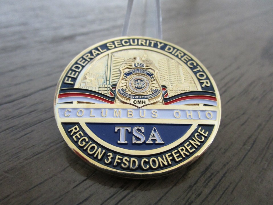 TSA Federal Security Director Region 3 FSD Conference Challenge Coin ...