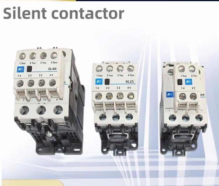 1PCS Fuji Silent Contactor SL25 2 Open 2 Close Auxiliary 110V AC/DC ...