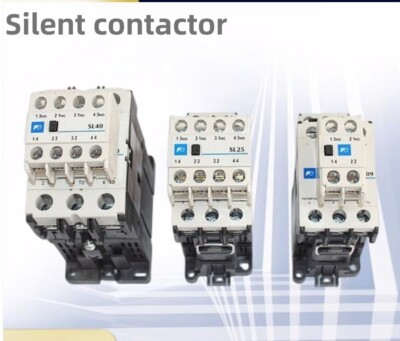1PCS Fuji Silent Contactor SL25 2 Open 2 Close Auxiliary 110V AC/DC ...