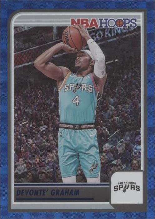 2023-24 Panini NBA Hoops - Devonte' Graham #219 Hyper Blue for sale ...