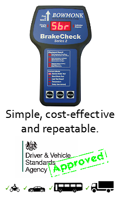 Bowmonk BrakeCheck Decelerometer or Brake Tester for MOT or Truck ...