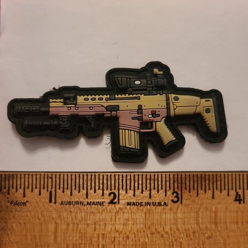 MK17 DMR Tactical 3D PVC Hook And Loop Gun Patch | eBay