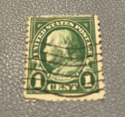 RARE BENJAMIN FRANKLIN ONE CENT US STAMP | eBay