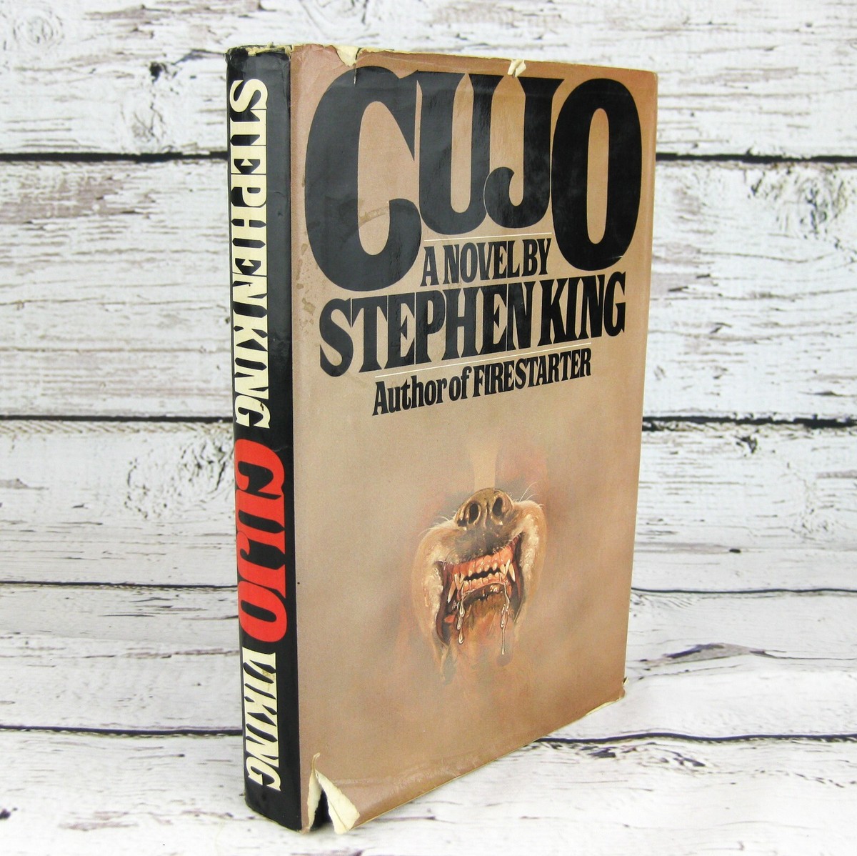Stephen King Cujo Book Cover Cujo By Stephen King Paperback Novel(s)