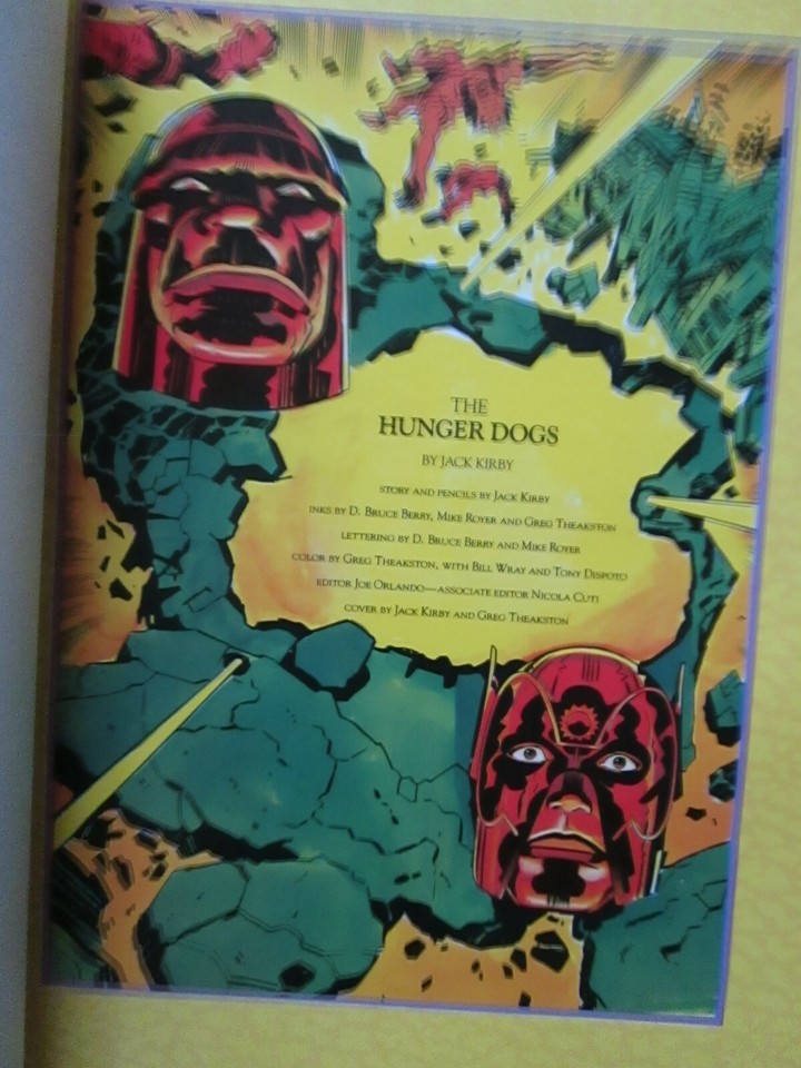 "Hunger Dogs" by Jack Kirby first edition graphic novel | eBay