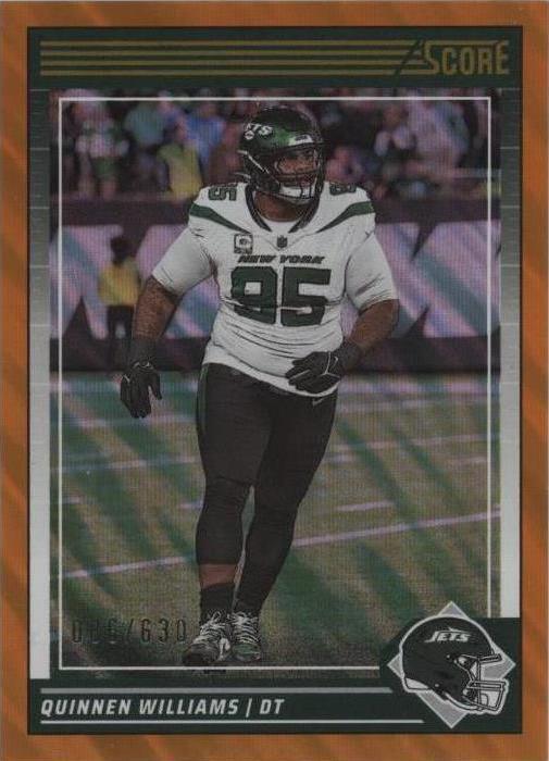 2024 Score - Quinnen Williams #220 Lava /630 for sale online | eBay