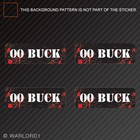 00 Buck Ammo Can Sticker Set Zombie Edition Die Cut Decal buckshot | eBay