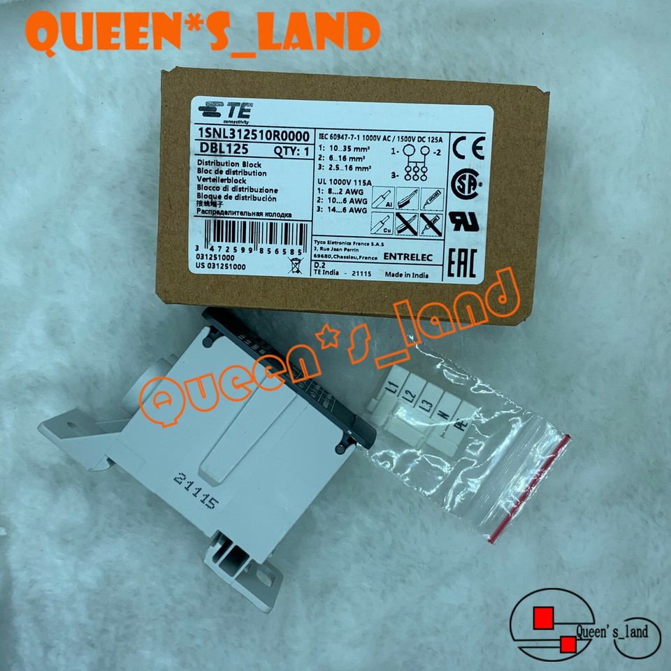 1PC ABB / TE DBL125 1SNL312510R0000 Terminal Block DBL Power ...