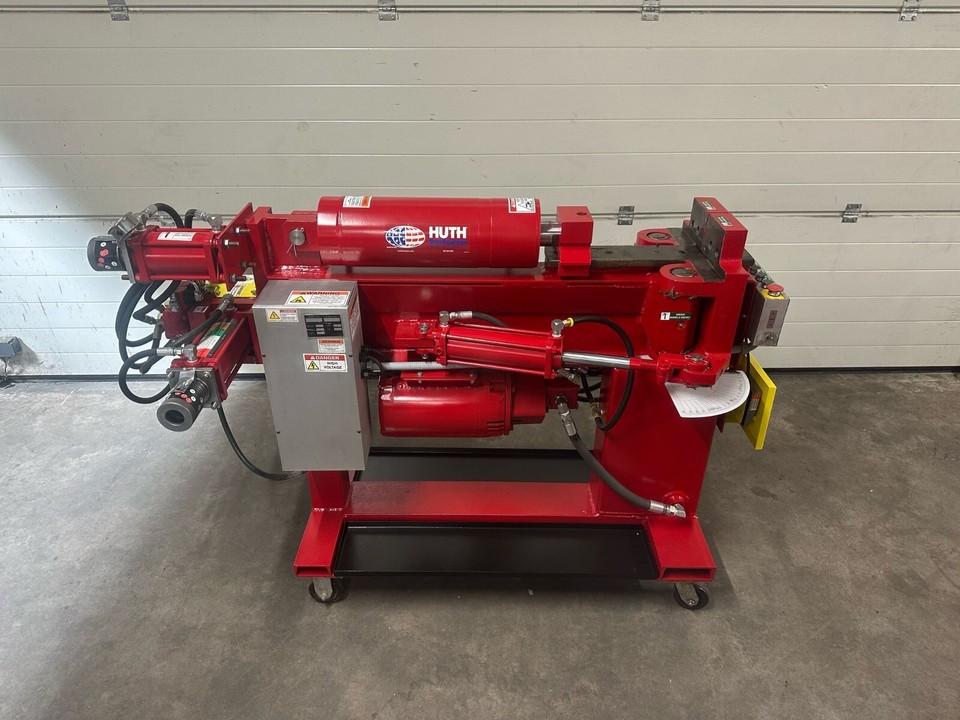 Huth Hydrualic Exhaust Pipe Bender Tube Bending Machine Expander Swager ...