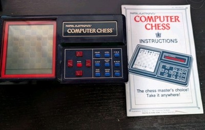 Vintage Mattel Electronics Computer Chess Handheld Pocket Game - #1992 ...