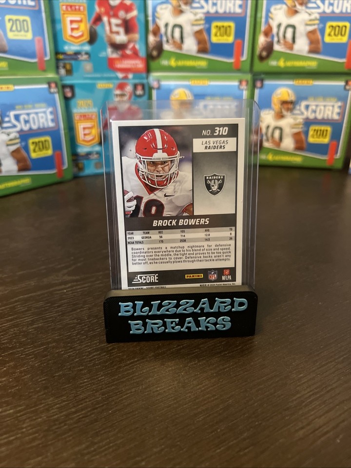 2024 Score Brock Bowers Rookie | eBay