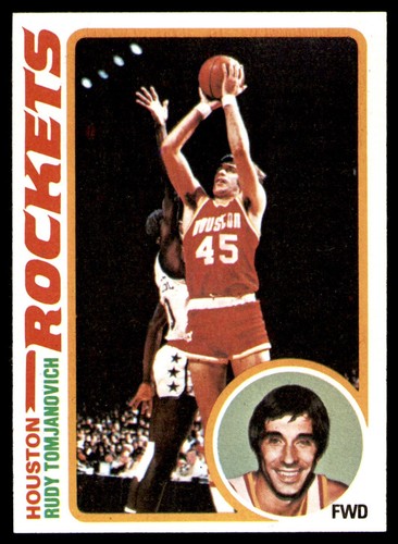 1978-79 Topps #58 Rudy Tomjanovich Houston Rockets Card | eBay