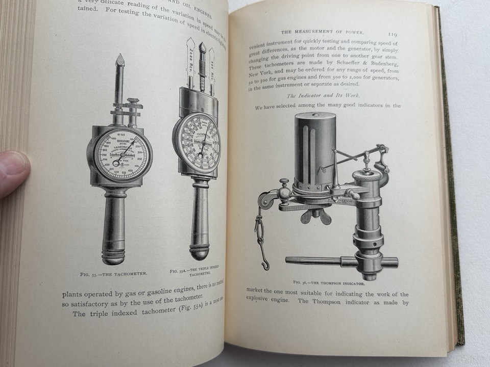 1898 GARDNER HISCOX GAS GASOLINE OIL VAPOR ENGINES BOOK STEAM MARINE ...