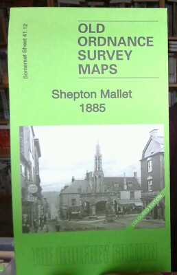 MAP OF Shepton Mallet 1885: Somerset Sheet 41.12a: Coloured Edition ...