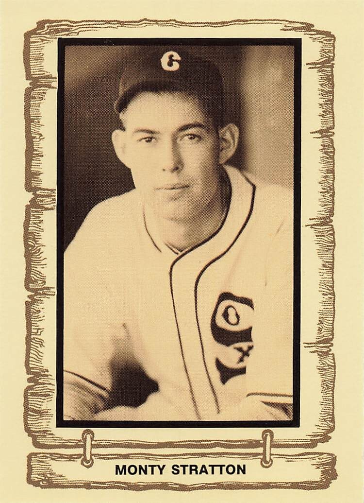 MONTY STRATTON 1981 BASEBALL LEGENDS CRAMER SPORTS #103 | eBay