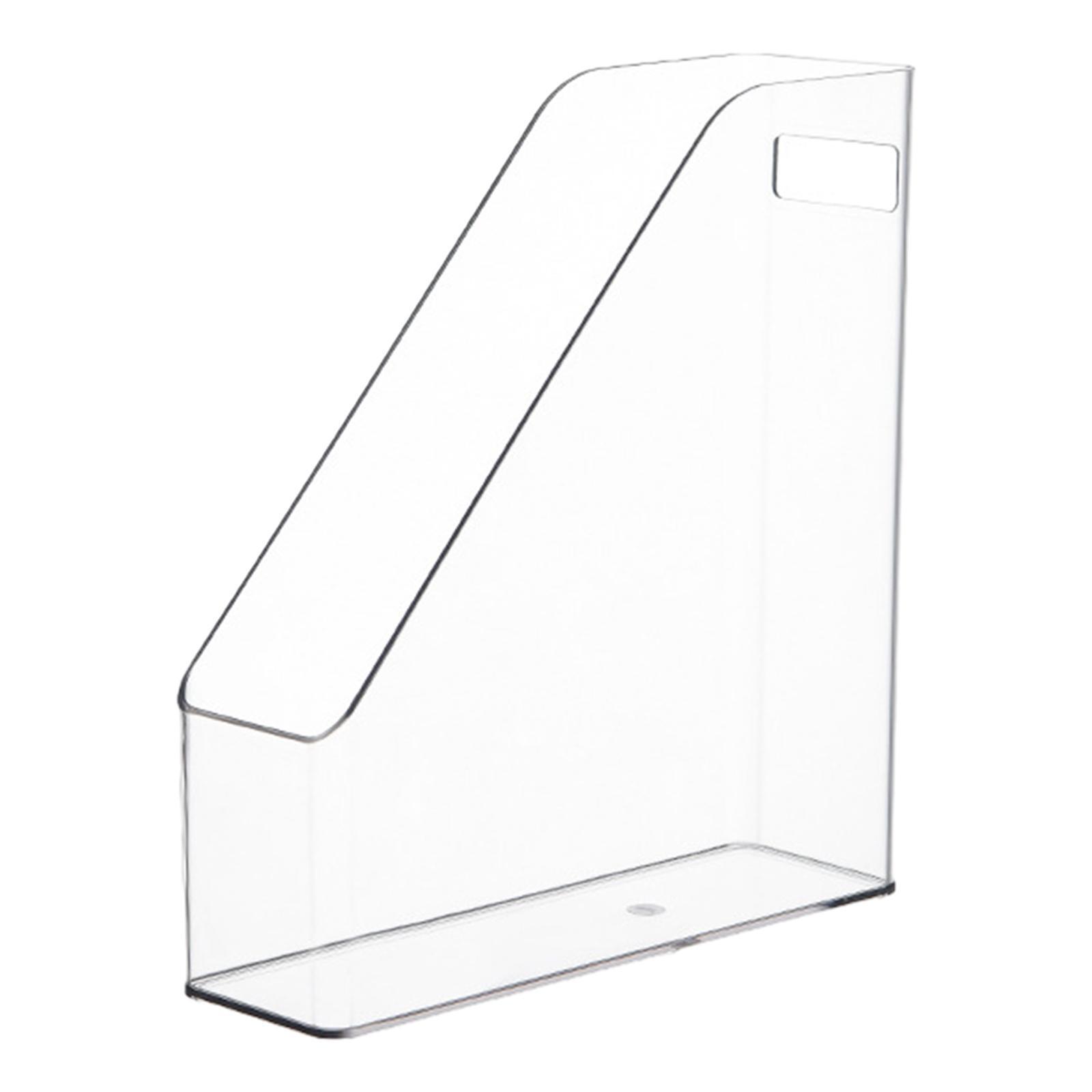 Vertical Slim Desktop Magazine File Holder Folder Rack for Notebooks ...