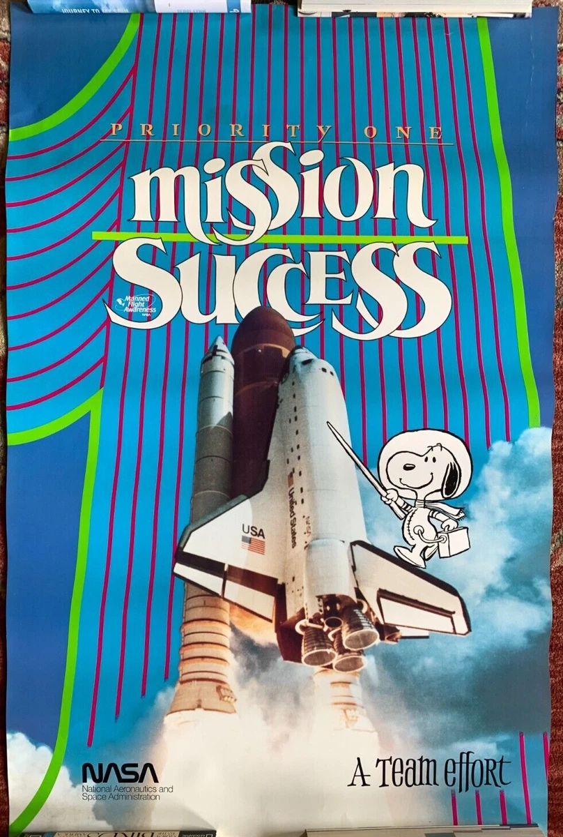 Vintage Nasa Poster