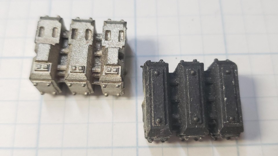 Warhammer 40k Space Marine Bits Land Raider Crusader Metal Bolter Ammo ...