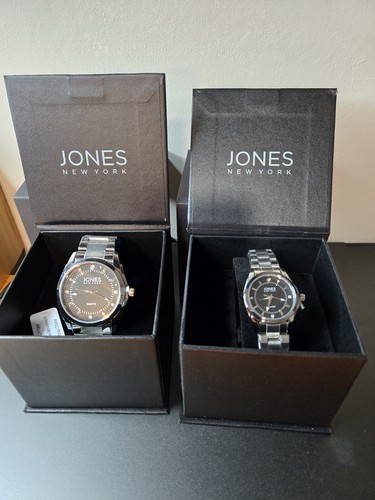 NEW Jones New York Matching Mens and Women's Watch ANNA JNYW2419L ...
