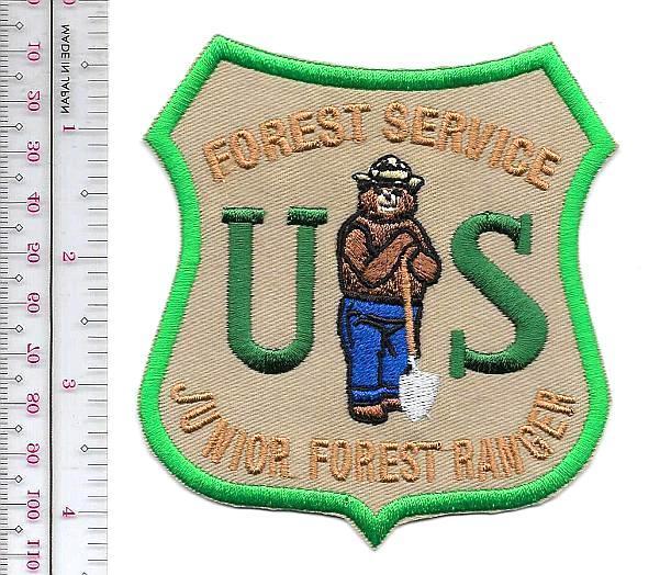 Smokey the Bear USFS Junior Forest Ranger US Forest Service Green NO ...