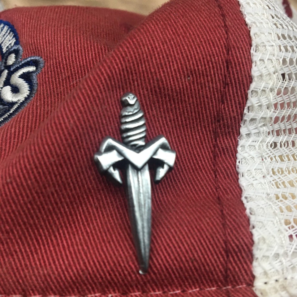 Microtech knives dagger metal hat pin lapel | eBay
