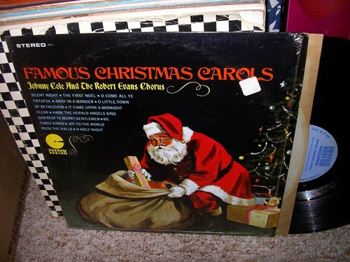 JOHNNY COLES/ROBERT EVANS-Famous Christmas Carols-OR.'58 STEREO NM LP ...