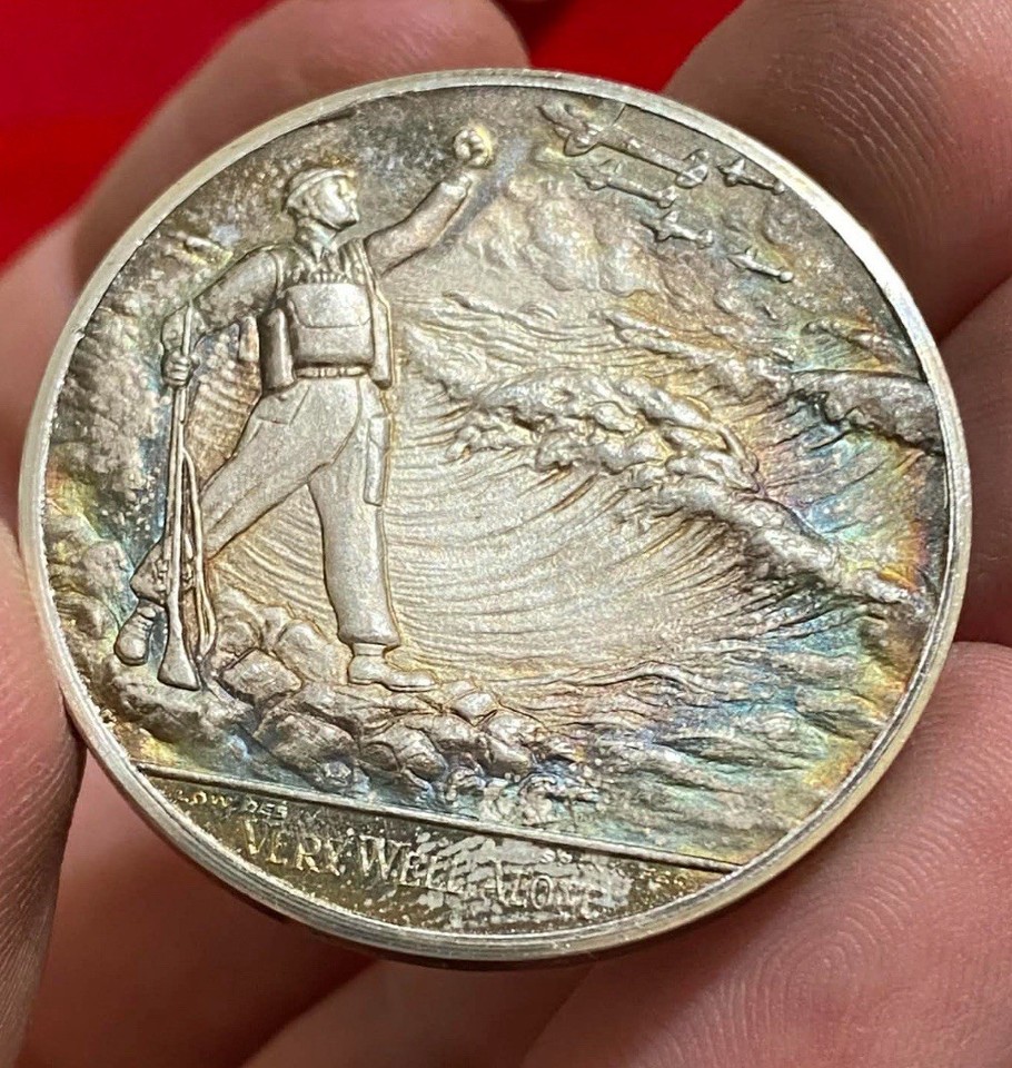 1965 AR Medal, Churchill By Kovacs For spink & Son, 28.6g, Sterling ...