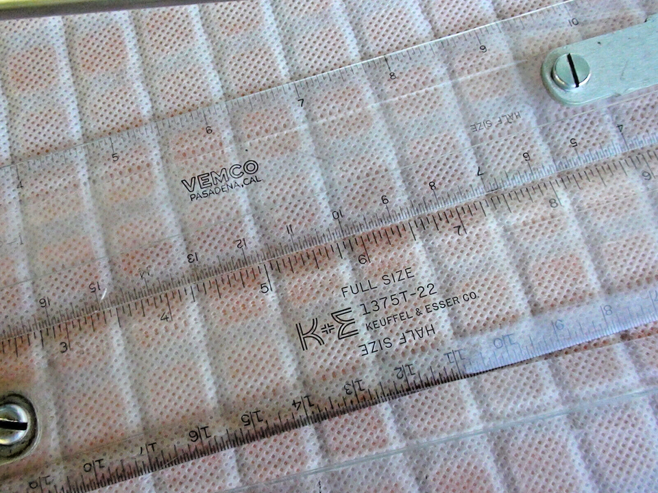 RH KE PARAGON RIGH HAND Mechanical Drafting Machine More + 2 SCALES ...