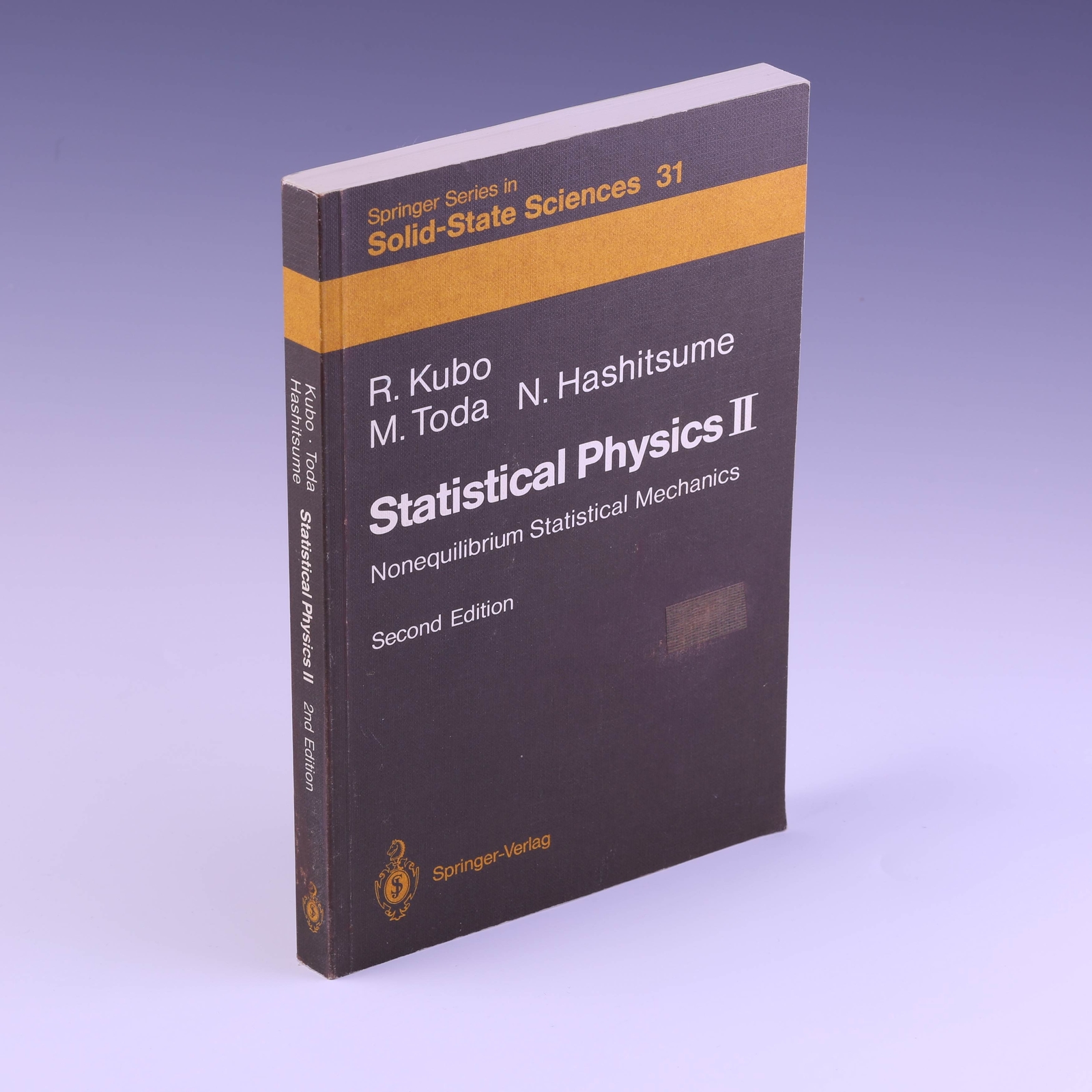 Statistical Physics II: Nonequilibrium Statistical 2nd Ed by Ryogo Kubo ...