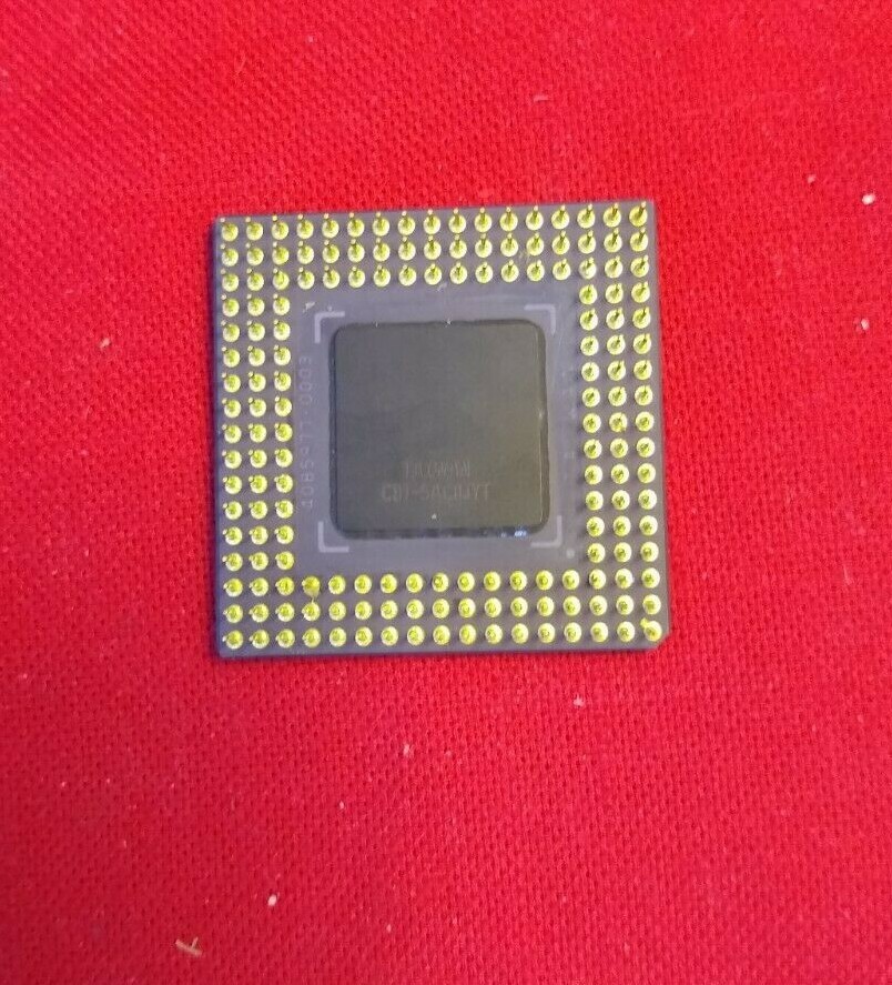 TI TI486DX2-80 486DX2-G80 Texas Instruments Socket 3 Rare Collectible ...