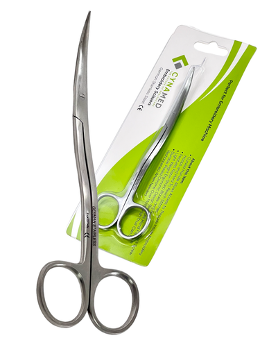 1 Premium 6" Large Double Curved Scissors -Stainless Steel Embroidery ...