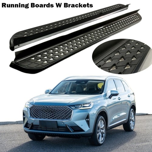 Fits For Haval H6 2020-2024 Running Boards Side Steps Pedal Nerf Bars ...