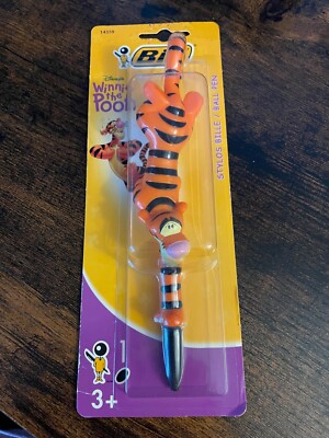 BIC WINNIE THE POOH "TIGGER" BALL PEN - NEW IN PACKAGE | eBay