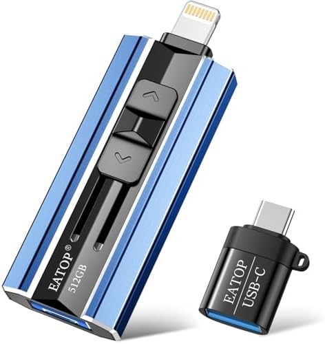 512GB 4 in 1 Photo Stick Flash Drive Navy Blue | eBay