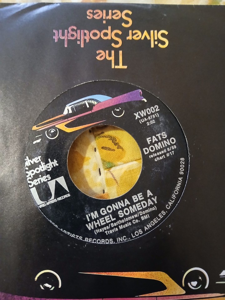 FATS DOMINO 45 BLUE MONDAY / IM GONNA BE A WHEEL SOMEDAY | eBay