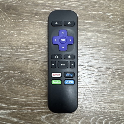 Genuine Roku RC-ALIR Remote Control W/ Netflix, Disney+, Hulu, & Vudu ...