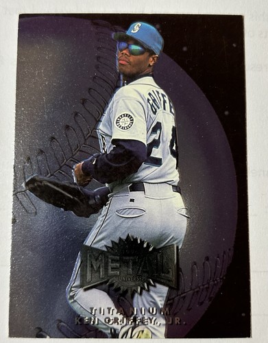 1996 Metal Universe Titanium Ken Griffey Jr #3 Seattle Mariners | eBay