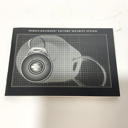 NEW Genuine Harley 2000-2006 Security System Instructions Manual 99962 ...
