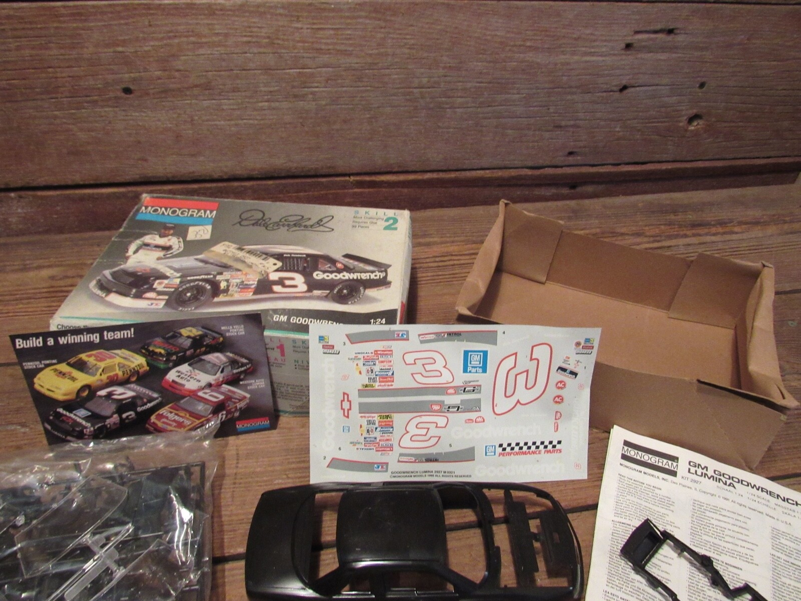 Vintage 1991 Monogram GM GOODWRENCH LUMINA Model Kit Car - Junkyard ...