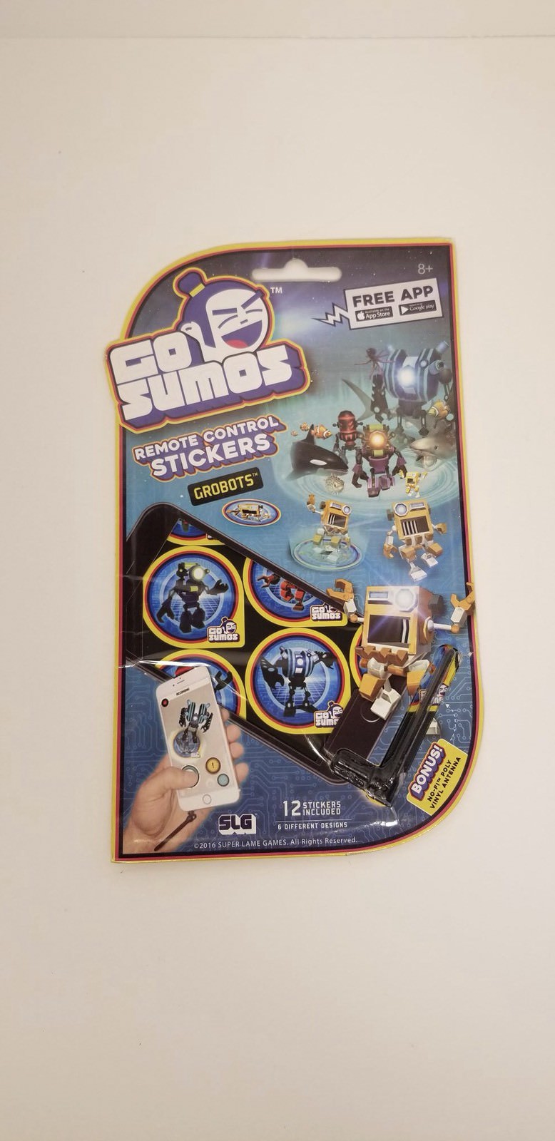 New GO SUMOS Remote Control Stickers GROBOTS | eBay