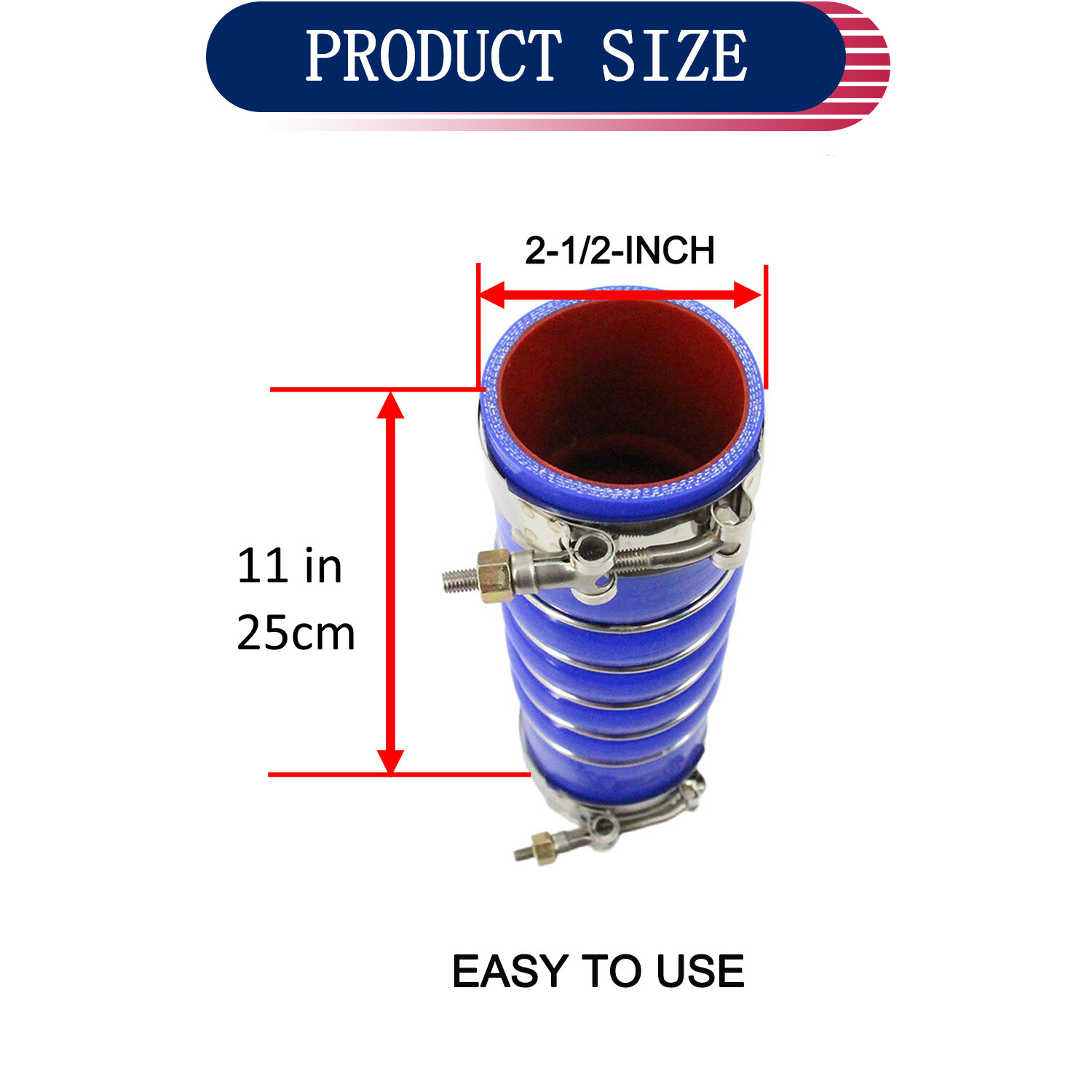 Silicone Coolant Hose W/ Clamps Fit for PACCAR Peterbilt & Kenworth F50 ...