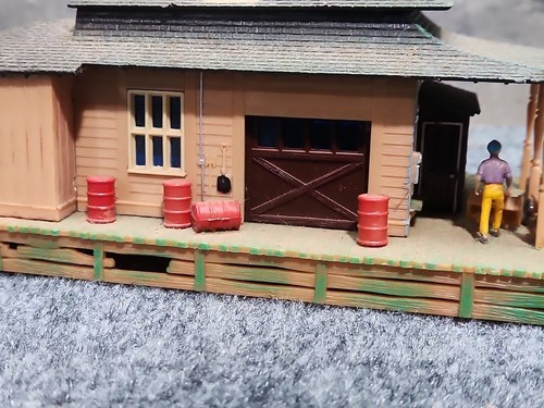 Tyco HO Scale Freight Station Building #906 Model Train Building | eBay
