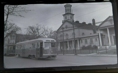 Original 1949 BRT Flushing Queens Trolley New York City NYC Film Photo ...