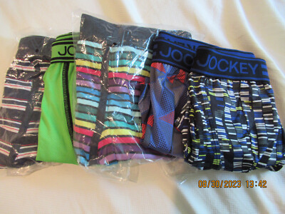 Jockey Mix 'n Match 5 pack Sport Boxer Briefs 3 Size L and 2 Size XL | eBay