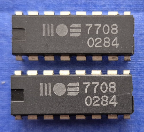 (2x) MOS 7708 Multiplexer (74LS257) Chips for Commodore 64/C16/+4 ...