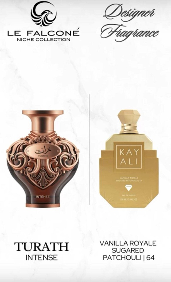 Le Falcone Turath Intense EDP 3.4 OZ/100 ML Legacy Niche Perfume for ...