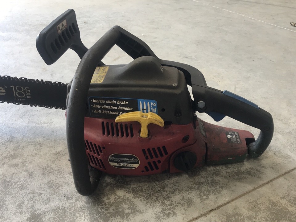 Vintage Homelite powerstroke 33cc Chainsaw Chain Saw with Bar /Chain | eBay