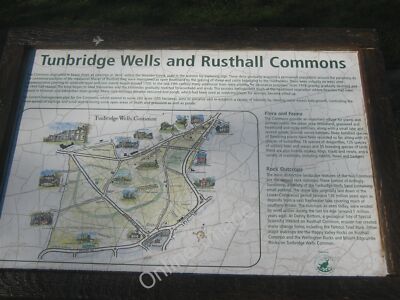 Photo 6x4 Tunbridge Wells and Rusthall Common Information Board Royal ...