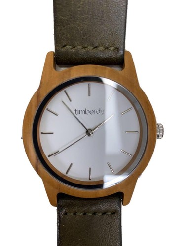 Quartz watch/analog/leather/WHT/KHK #WP3980 | eBay